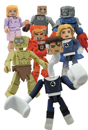 Marvel Minimates Series 48 3-Piece Set (Includes Invisible Woman)