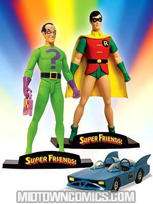 Super Friends Robin & The Riddler Deluxe Action Figure Set