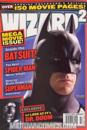 Wizard Magazine Mega Movie Special Batman Photo Cvr