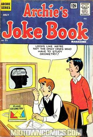 Archies Joke Book Magazine #71