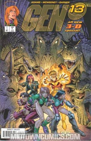 Gen 13 3-D Special Cover A Art Adams Cvr