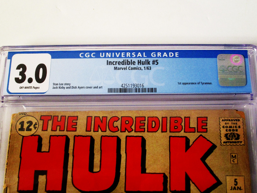 Incredible Hulk #5 Cover B CGC 3.0