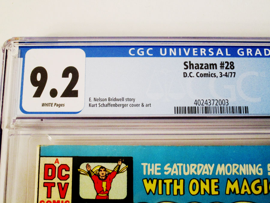 SHAZAM #28 Cover B CGC 9.2