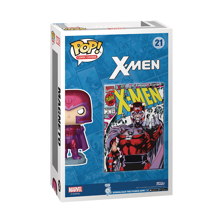 POP Comic Cover Marvel X-Men #1 Magneto Previews Exclusive Vinyl Figure