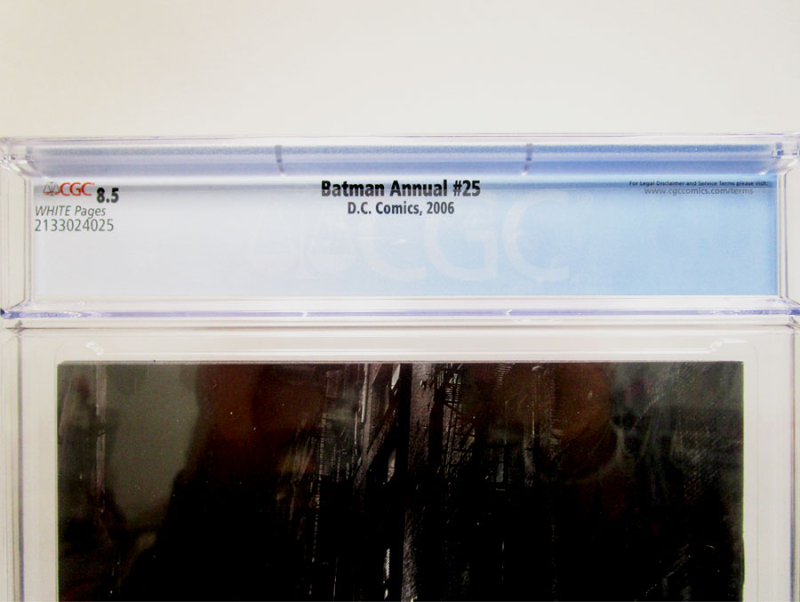 Batman Annual #25 Cover C 1st Ptg CGC 8.5