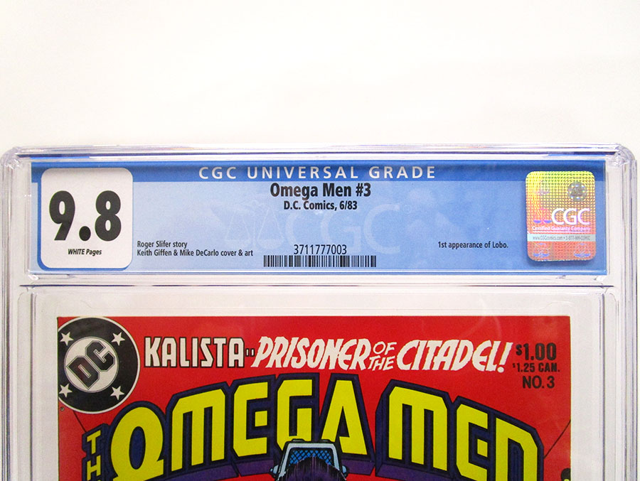 Omega Men #3 Cover B CGC 9.8