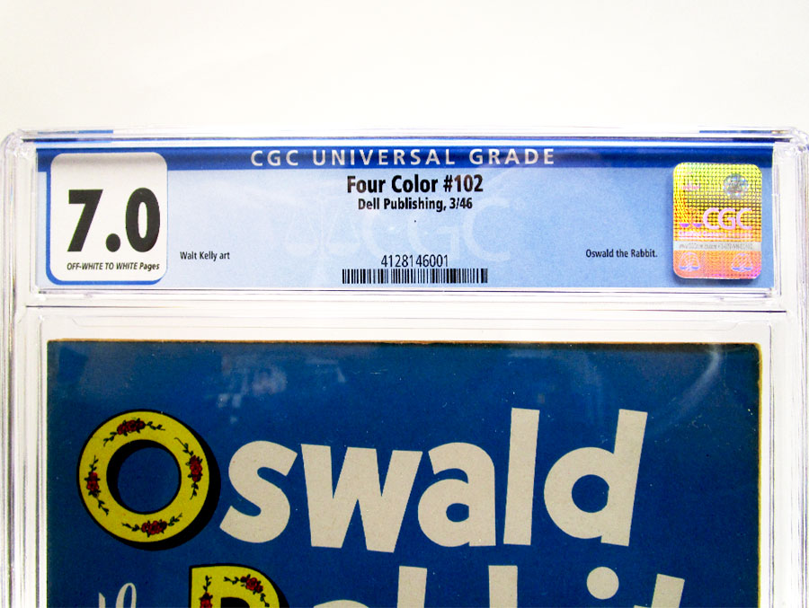 Four Color #102 - Oswald The Rabbit Cover B CGC 7.0