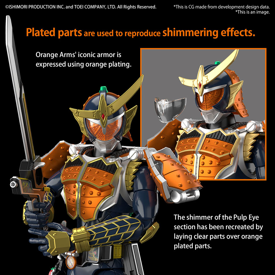 Kamen Rider Figure-Rise Standard Kit - Kamen Rider Gaim Orange Arms