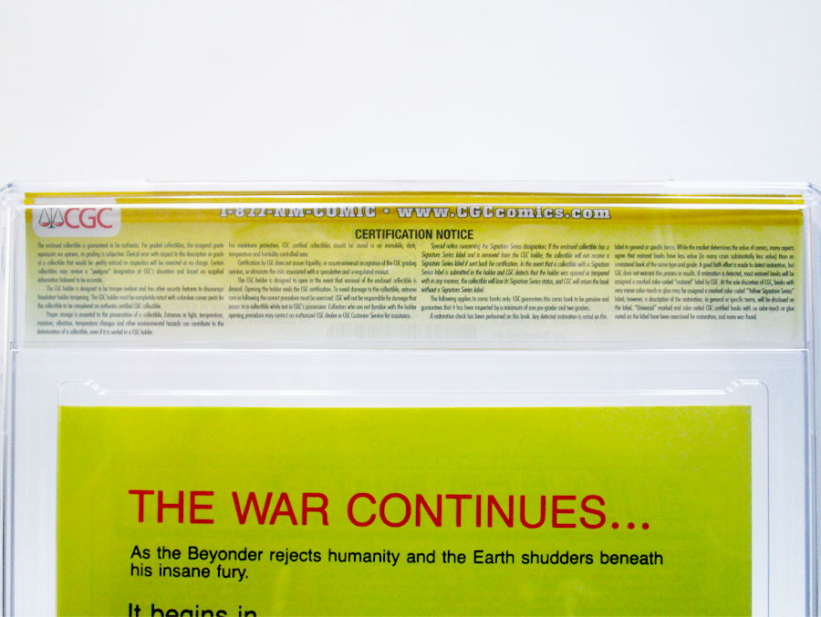 X-Factor #1 Cover C Signed by Bob Layton and Joe Rubinstein CGC ...