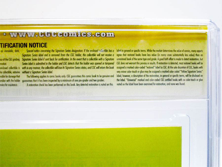 X-Factor #1 Cover C Signed by Bob Layton and Joe Rubinstein CGC ...