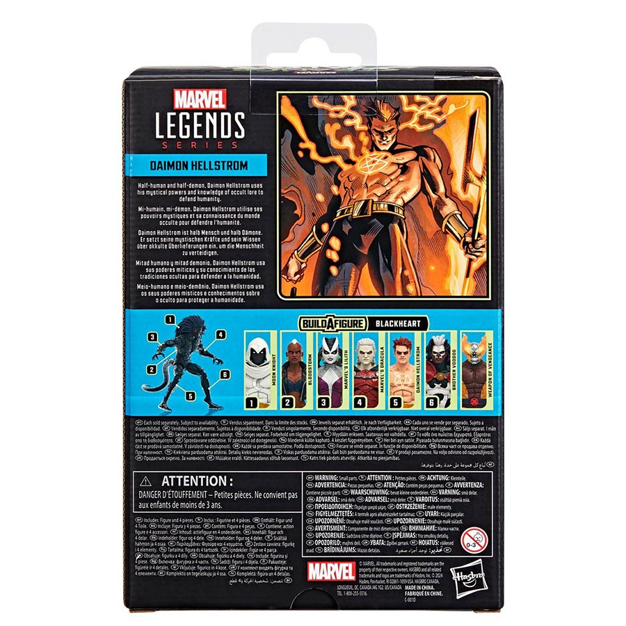 Marvel Legends Strange Tales Daimon Hellstorm 6-Inch Action Figure