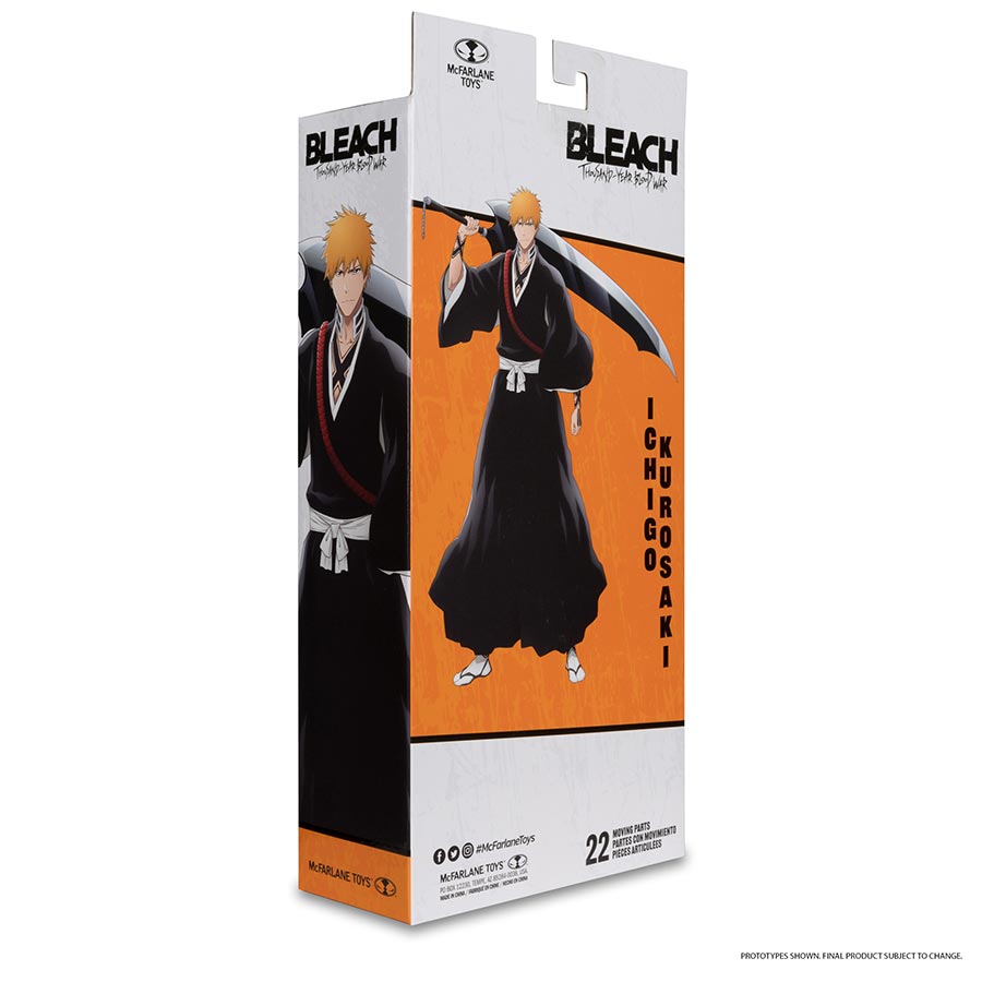 Bleach 7-Inch Action Figure Wave 1 Ichigo Kurosaki
