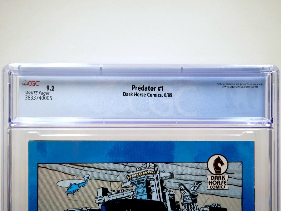 Predator #1 Cover C 1st Ptg CGC 9.2