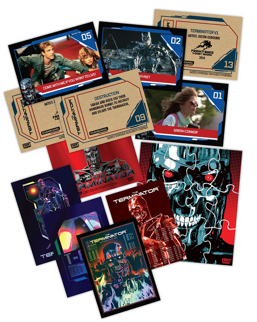 Terminator 1984 Previews Exclusive Trading Cards Hobby Pack