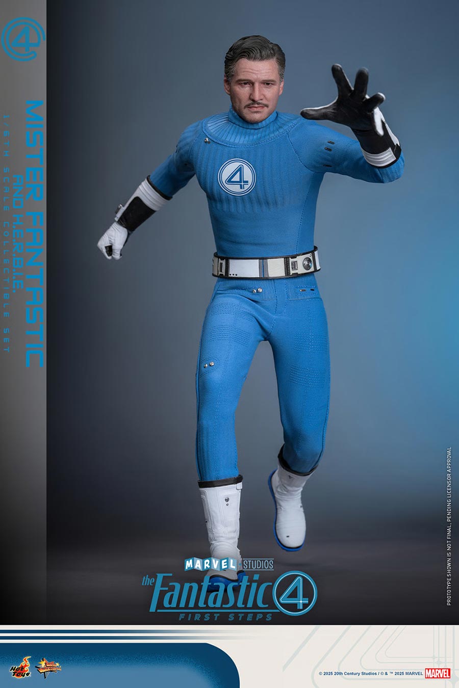 Marvel Fantastic Four First Steps Mister Fantastic And H.E.R.B.I.E. Sixth Scale Figure