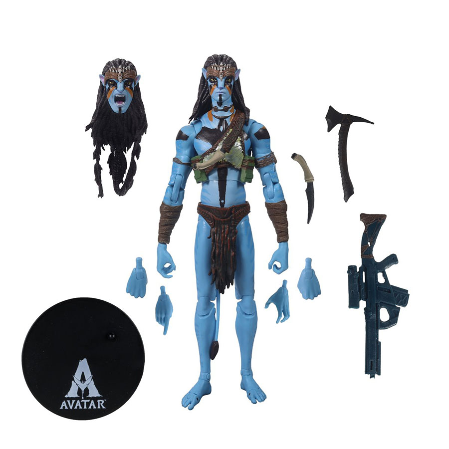 Avatar Fire & Ash Jake Sully Warrior 7-Inch Action Figure