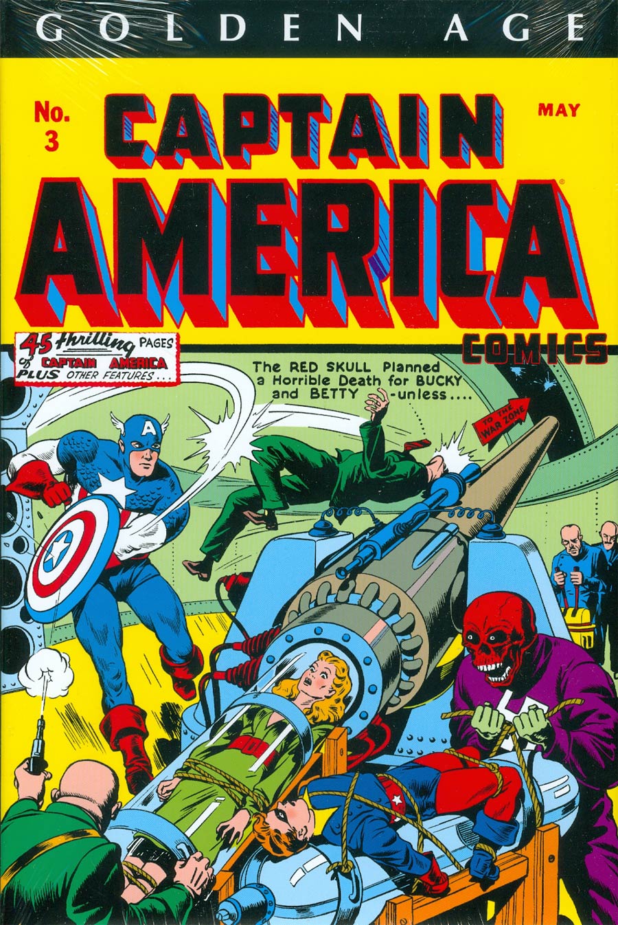 Golden Age Captain America Omnibus Vol 1 HC Direct Market Alex ...