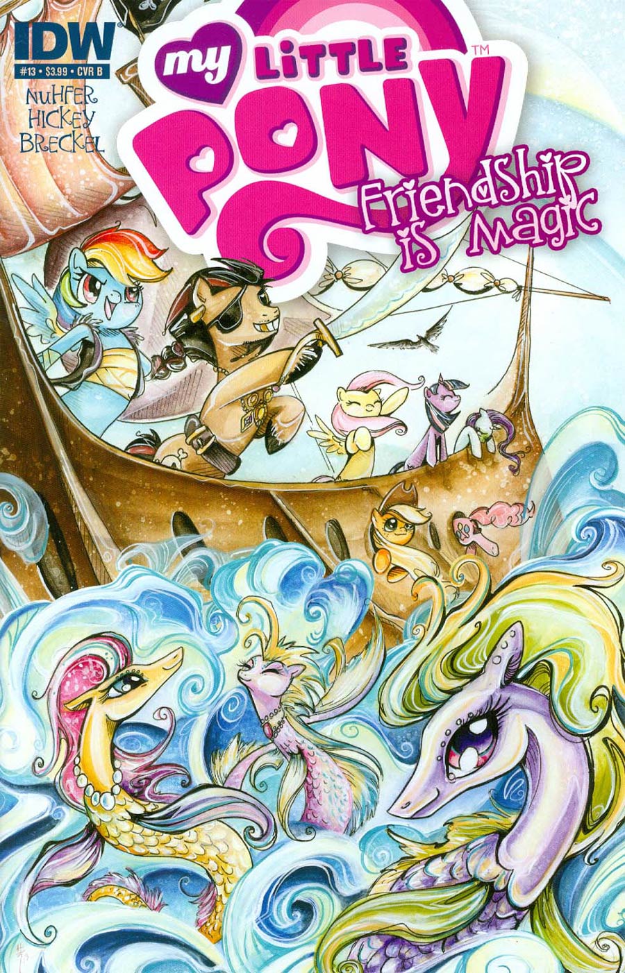 My Little Pony Friendship Is Magic #13 Cover B Regular Sara Richard Cover