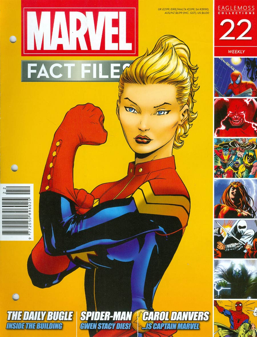 Marvel Fact Files #22 Captain Marvel