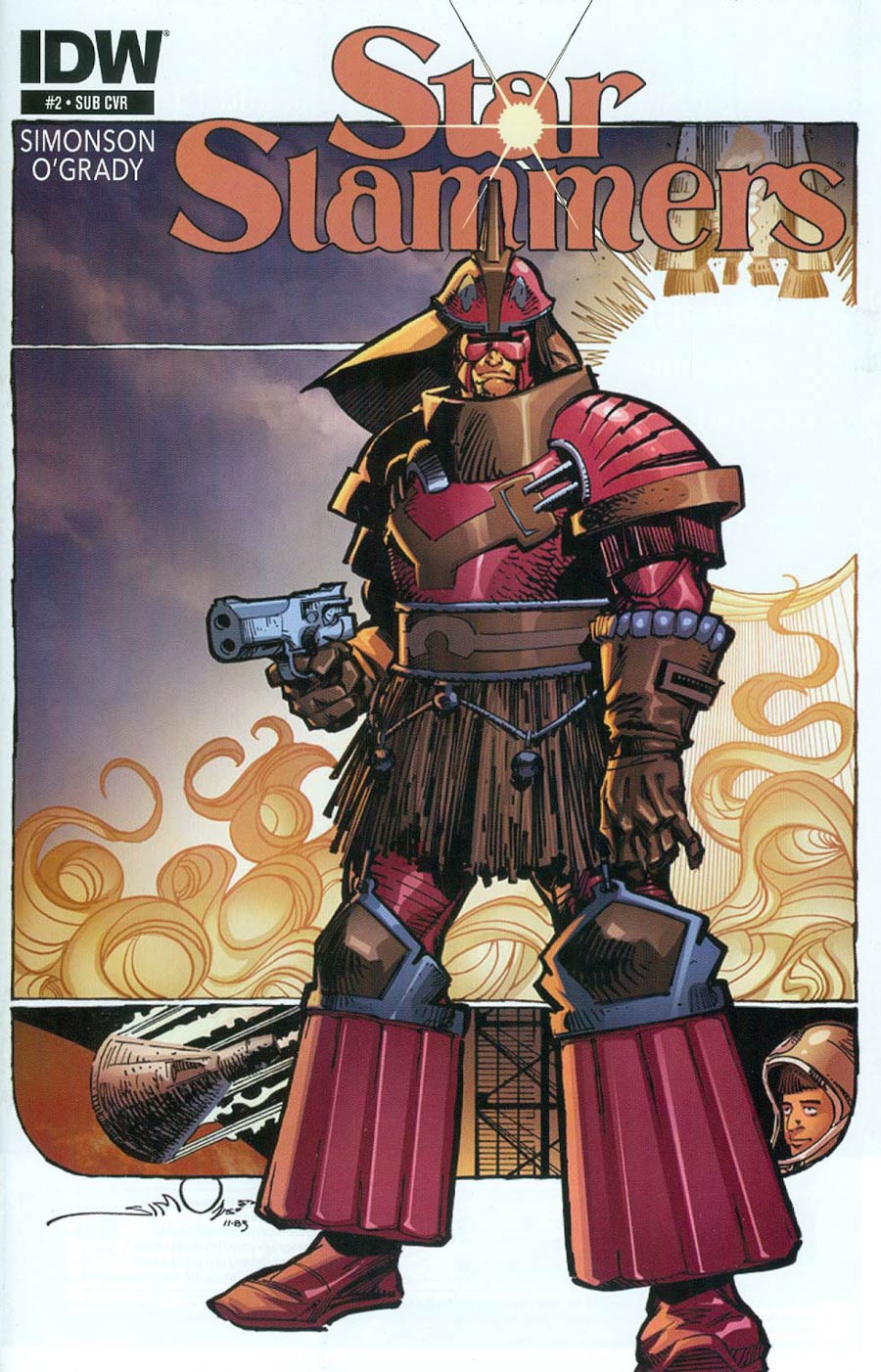 Star Slammers Remastered #2 Cover B Variant Walter Simonson ...