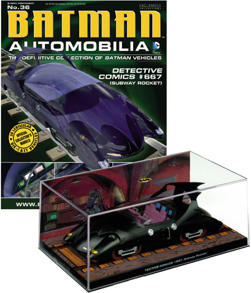 DC Batman Automobilia Collection Magazine #36 Detective Comics #667 ...