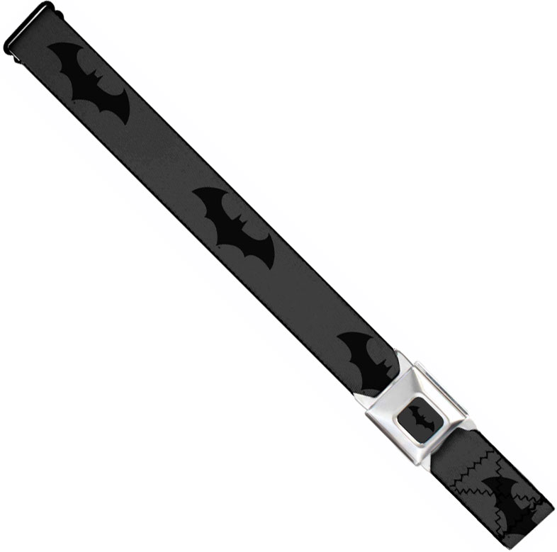 DC Comics Seatbelt-Style Belt 24-38 Inches - Batman Classic Symbol ...