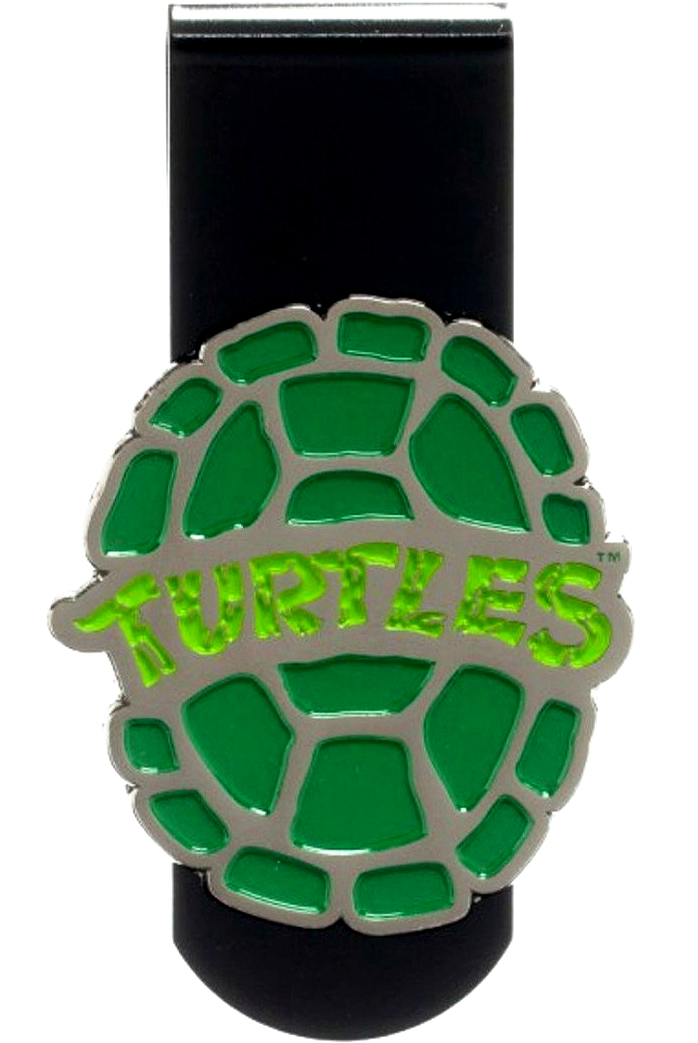 Teenage Mutant Ninja Turtles Metal Badge Money Clip - Logo Shell