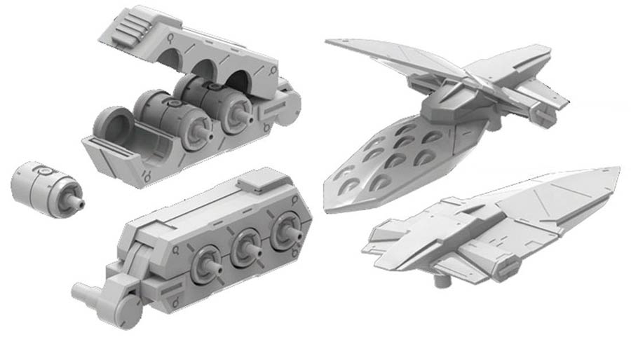 Gundam Builders Parts HD Kit #32 MS Funnel 01 Pack