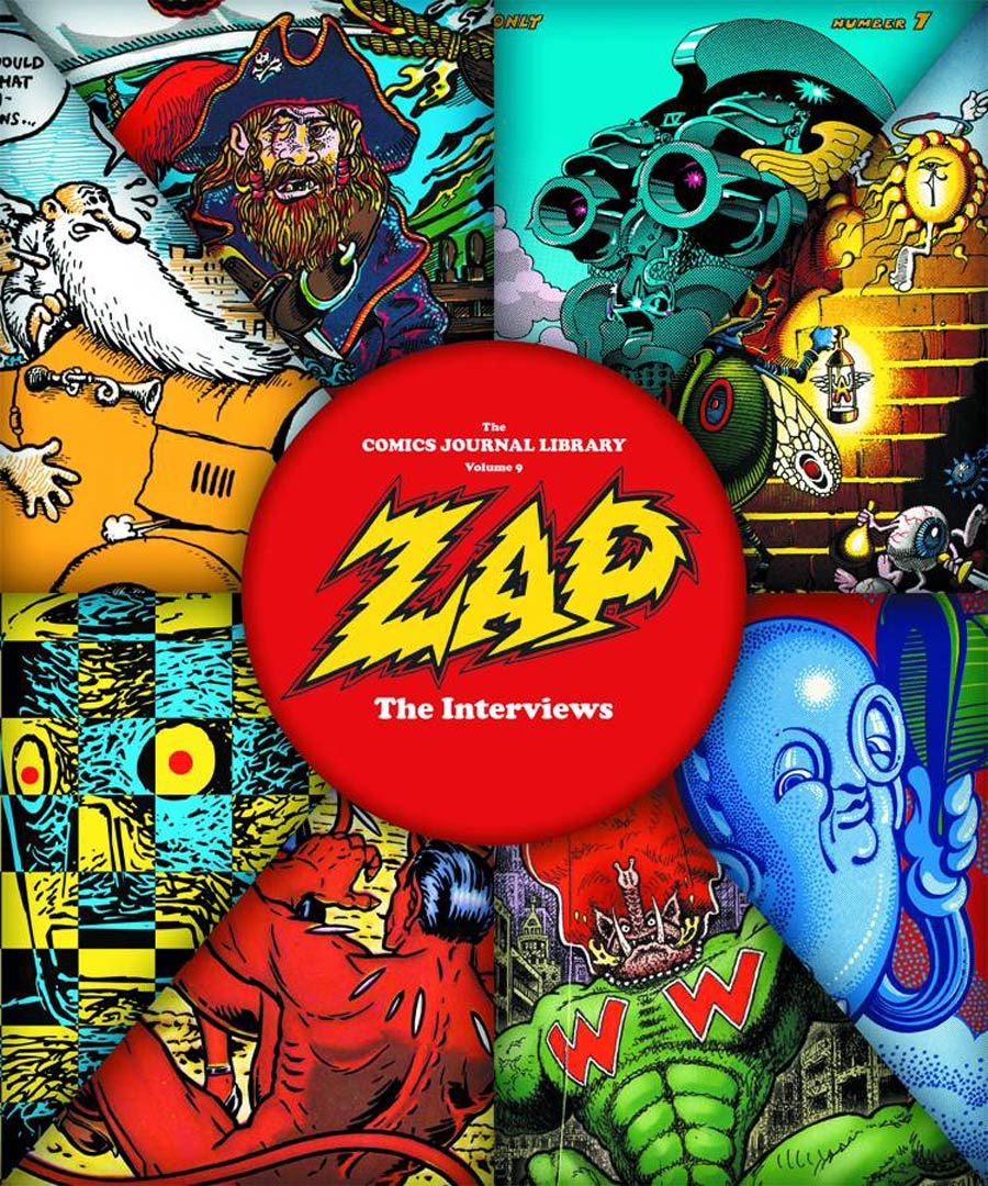 Comics Journal Library Vol 9 Zap Interviews TP