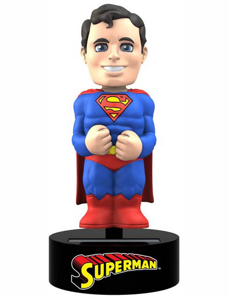 DC Comics Superman Solar Powered Body Knocker