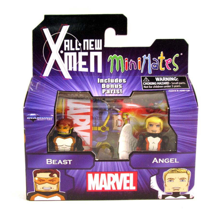 Marvel Minimates Series 59 All-New X-Men Beast & Angel 2-Pack