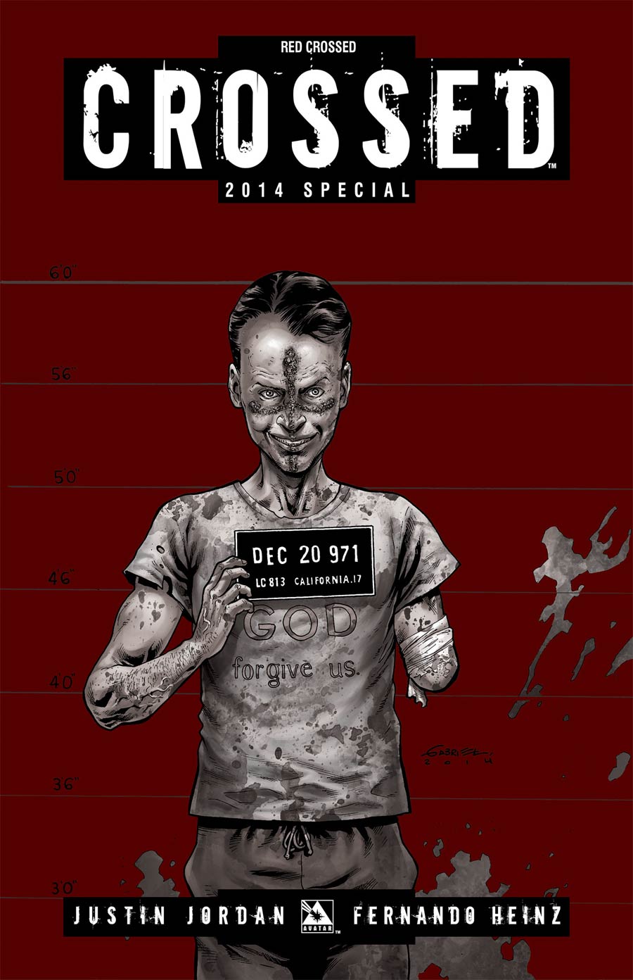 Crossed Special 2014 Cover D Incentive Red Crossed Edition