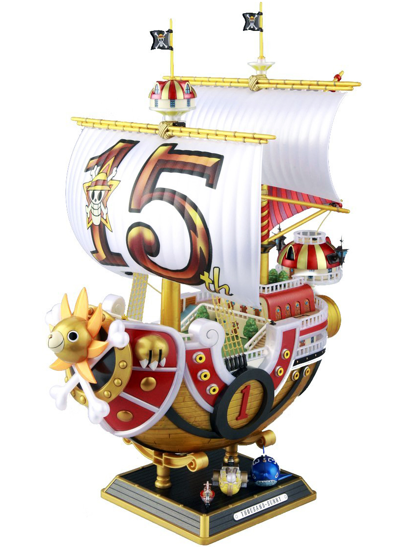 One Piece Sailing Ship Collection Kit - Thousand Sunny TV Animation ...