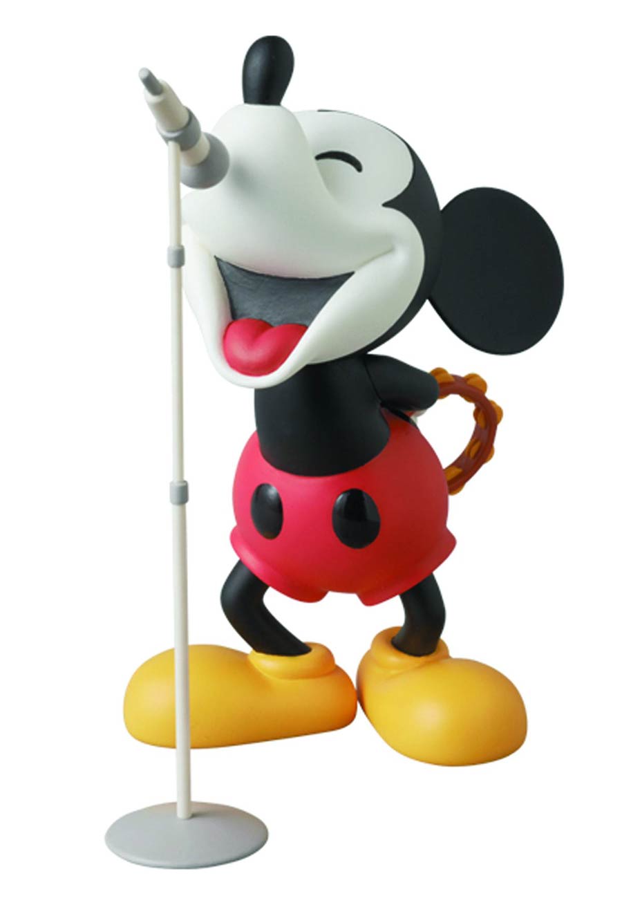 Disney Mickey Mouse Vinyl Collectible Doll - Singing Mickey