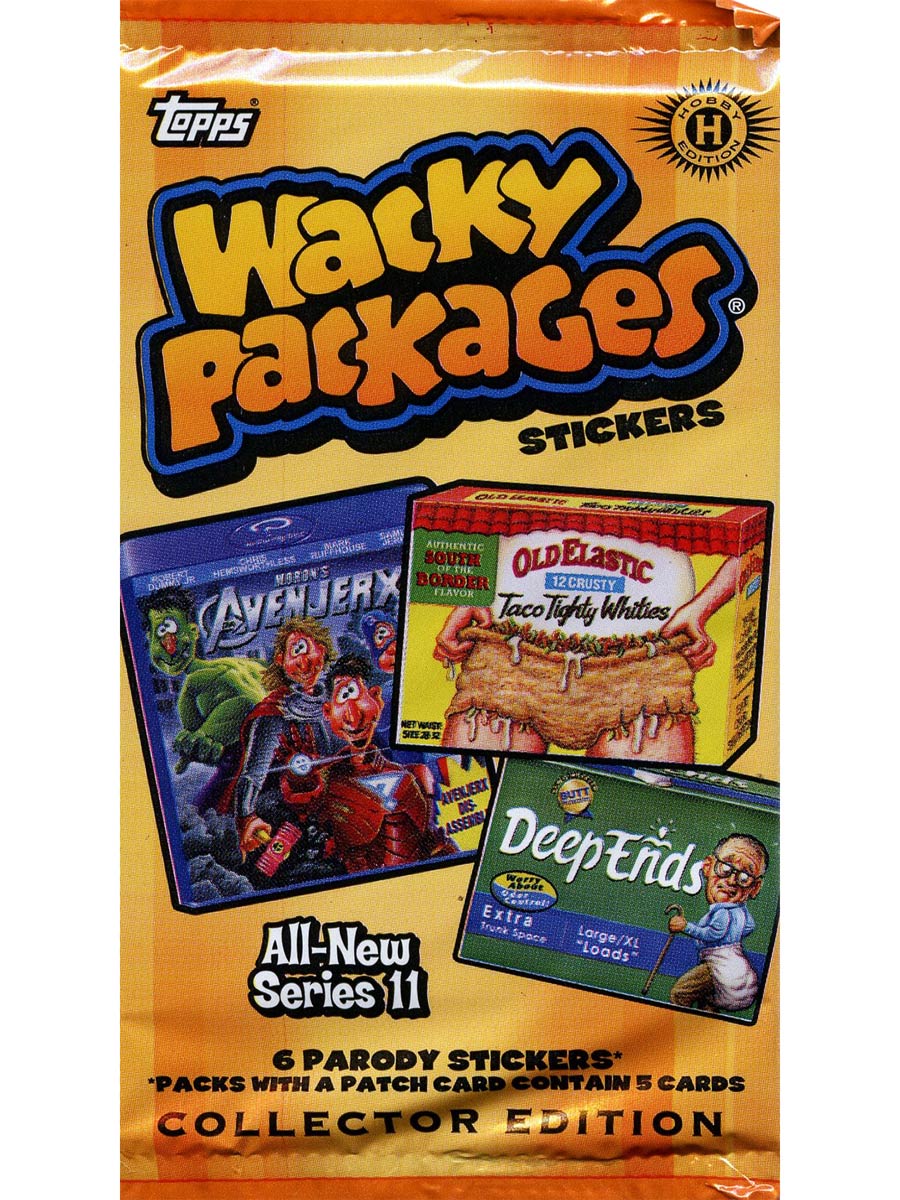 Topps 2014 Wacky Packages Collector Edition Series 1 Trading Cards Pack