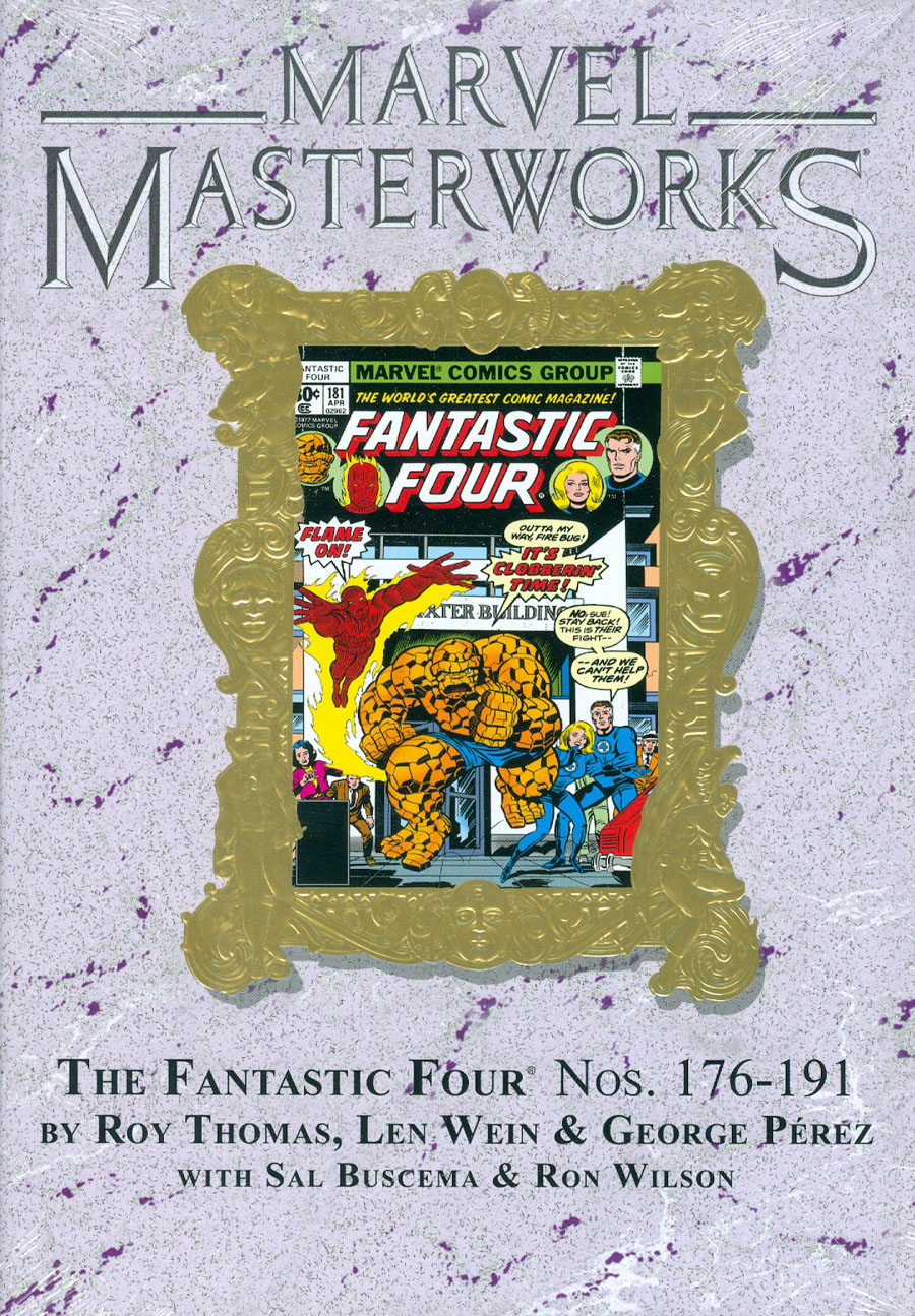 Marvel Masterworks Fantastic Four Vol 17 HC Variant Dust Jacket