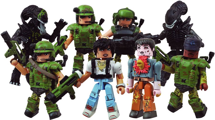 Aliens Minimates Series 1 Set Of 4