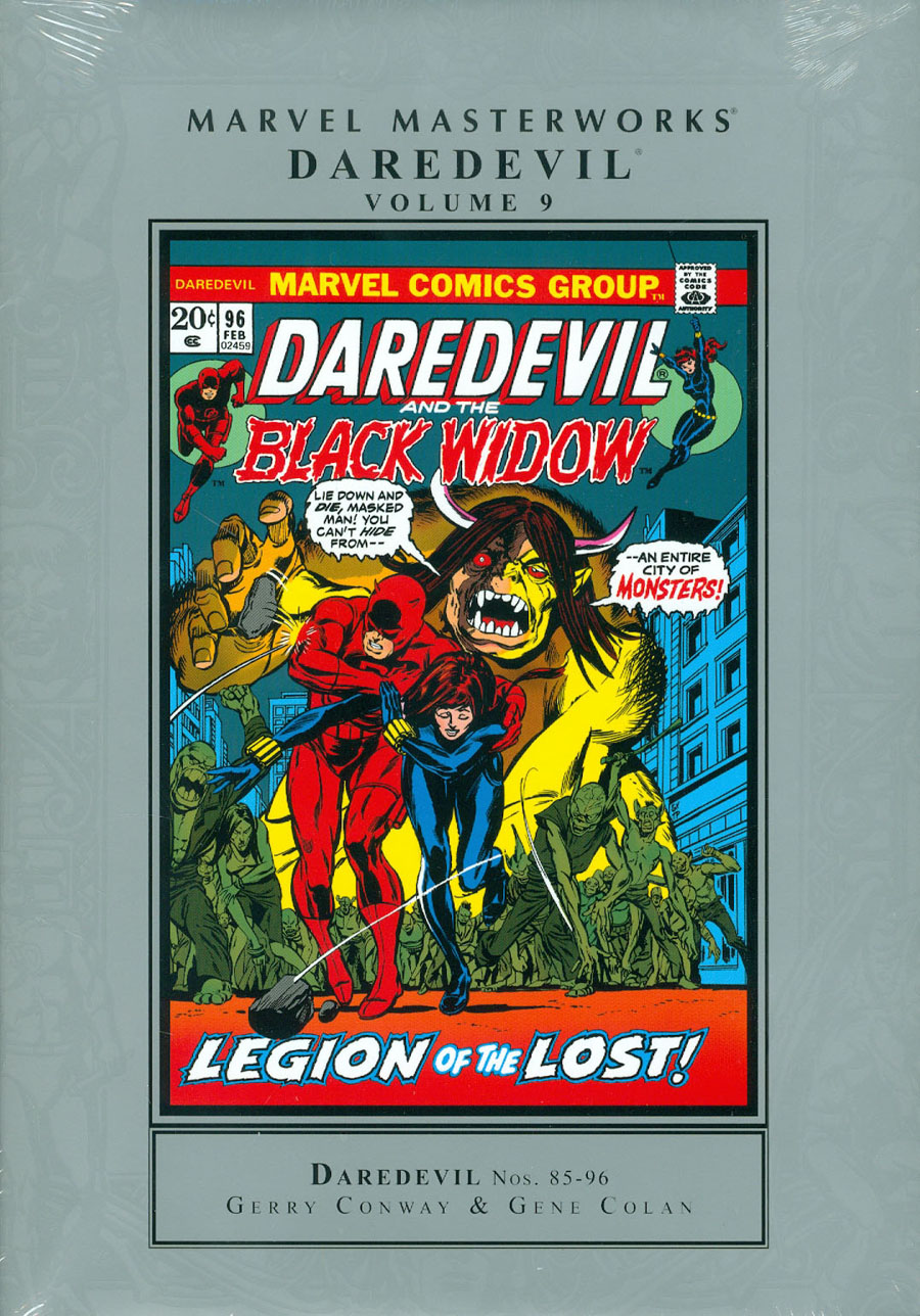 Marvel Masterworks Daredevil Vol 9 HC Regular Dust Jacket