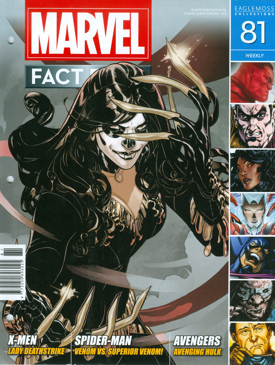 Marvel Fact Files #81 Lady Deathstrike