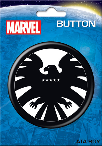 Marvel Comics 3-inch Button - S.H.I.E.L.D. Logo (97211)