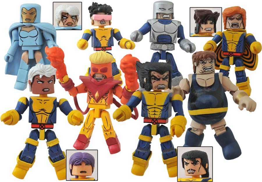 Marvel Minimates Series 60 X-Men vs Brotherhood Set Of 3 2-Packs