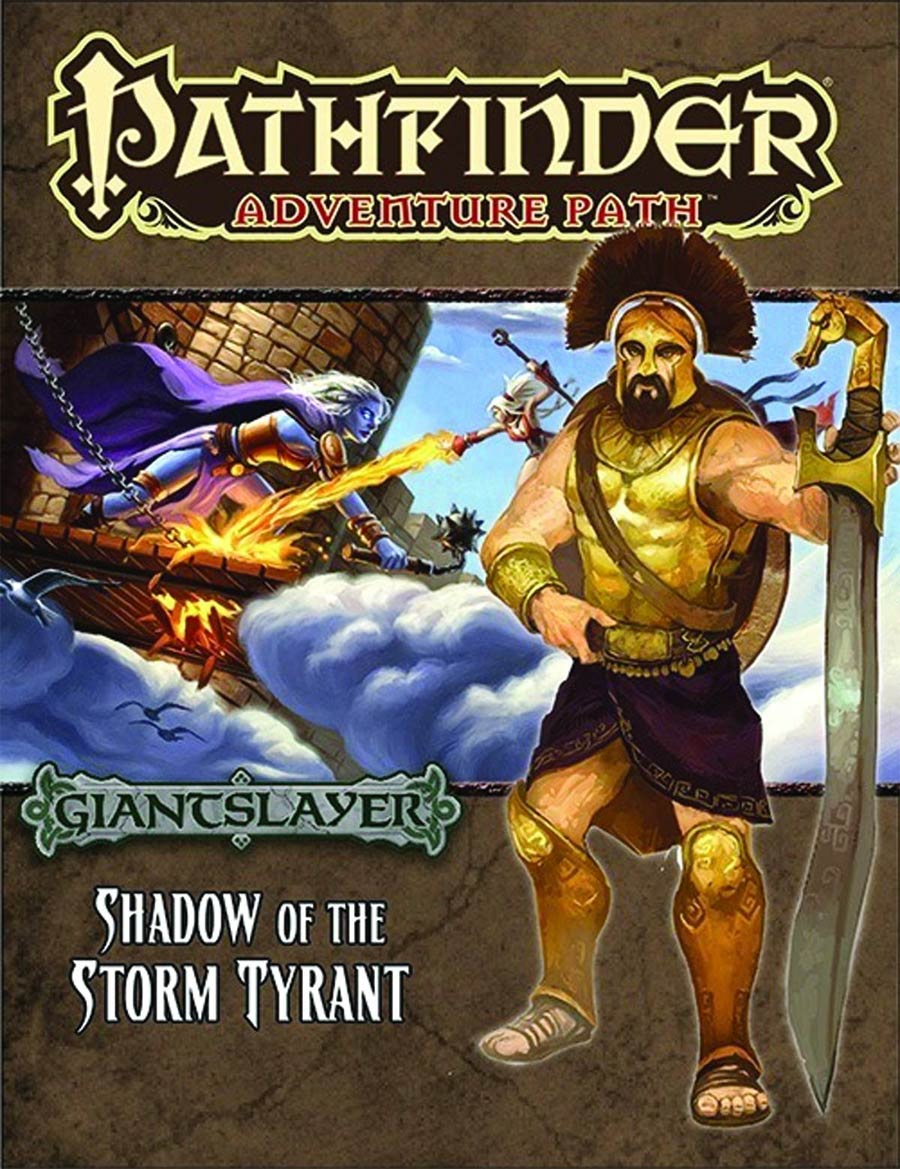 Pathfinder Adventure Path Giantslayer Part 6 Shadow Of The Storm Tyrant SC