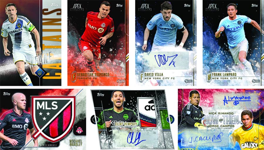 Topps 2015 Apex Soccer Trading Cards Box