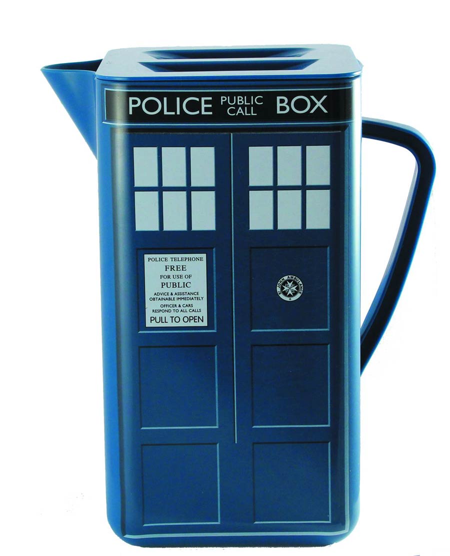 Doctor Who TARDIS Square Lidded Pitcher
