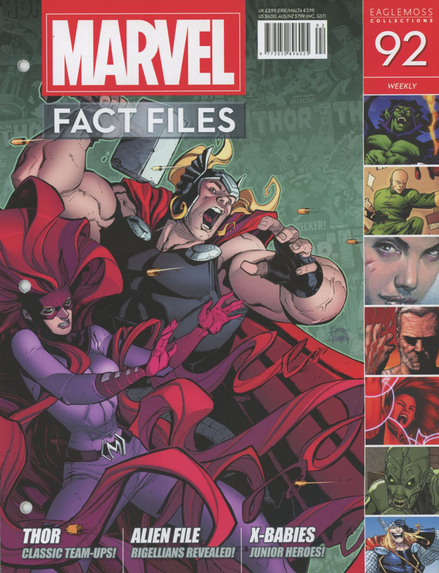 Marvel Fact Files #92 Thor & Medusa