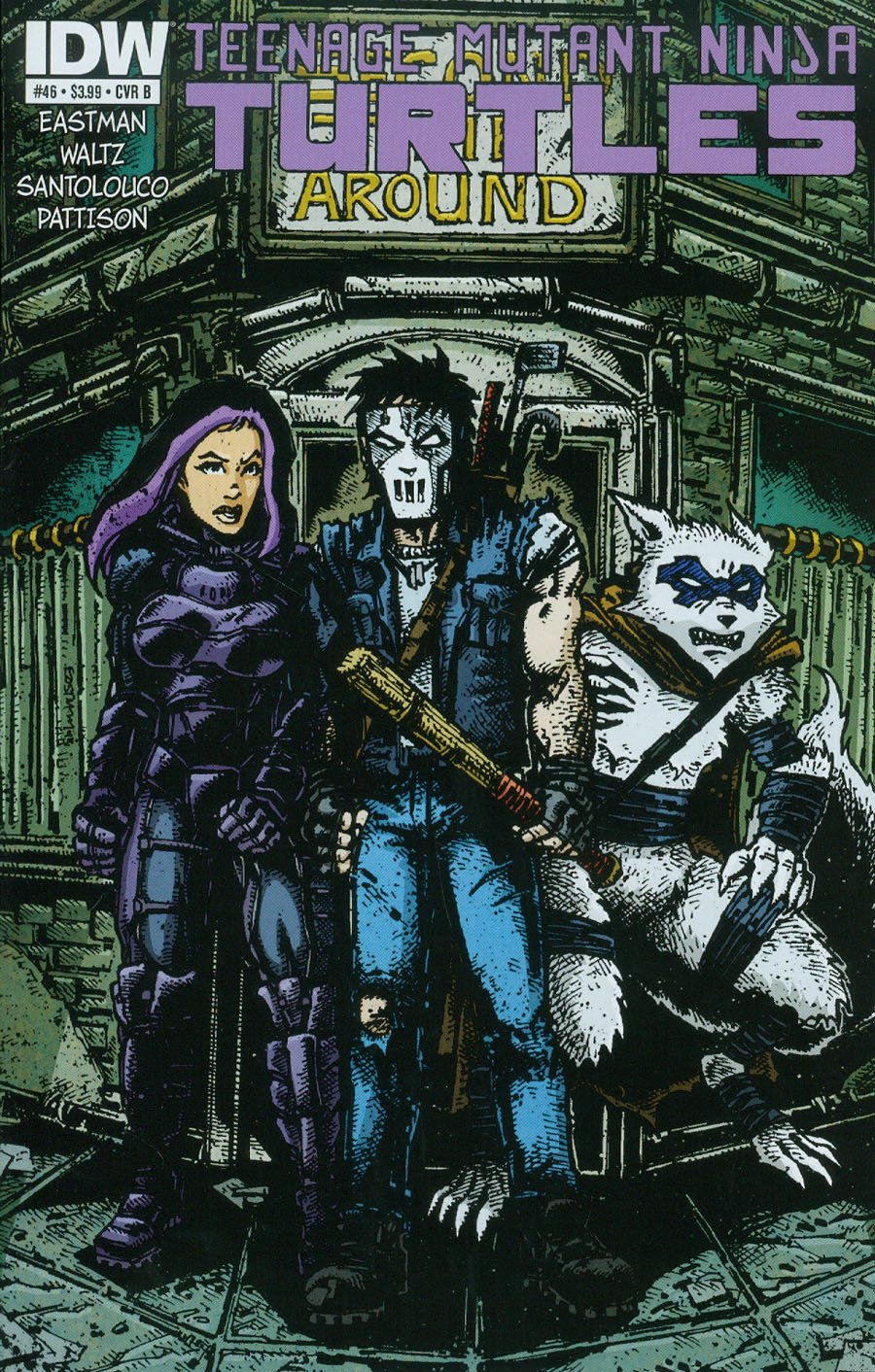 Teenage Mutant Ninja Turtles Vol 5 #46 Cover B Regular Kevin Eastman Cover