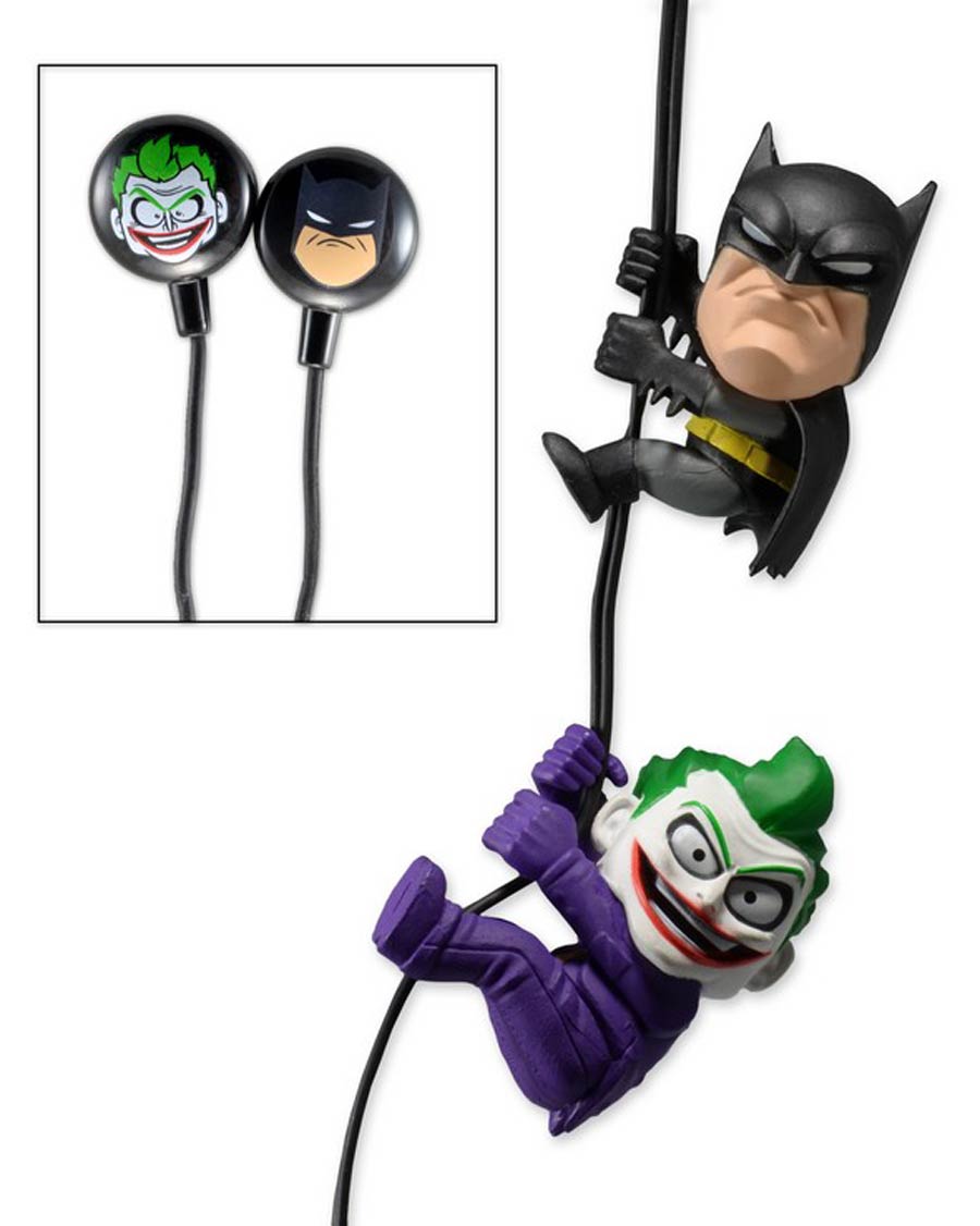 DC Comics Printed Ear Buds - Batman Joker Scalers