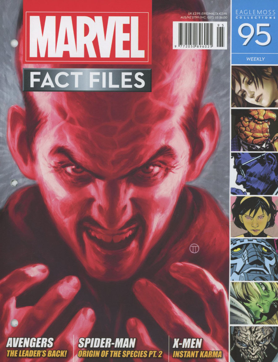 Marvel Fact Files #95 Red Leader
