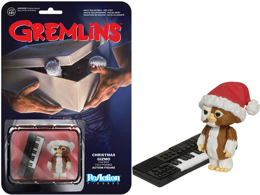 ReAction Gremlins Christmas Gizmo 4-Inch Action Figure