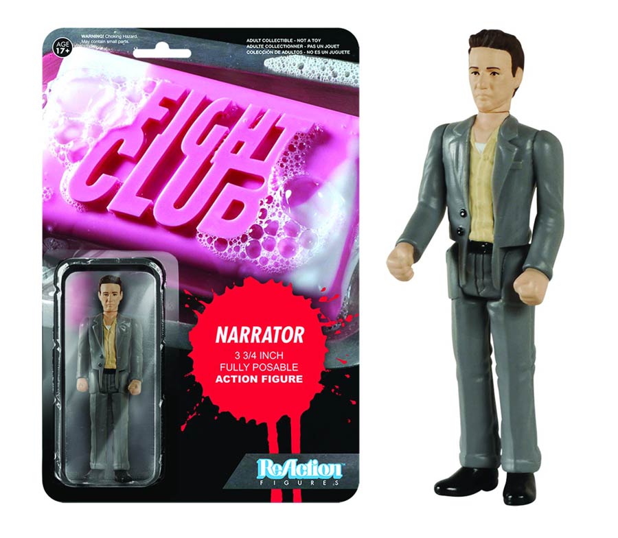 ReAction Fight Club Narrator 4-Inch Action Figure